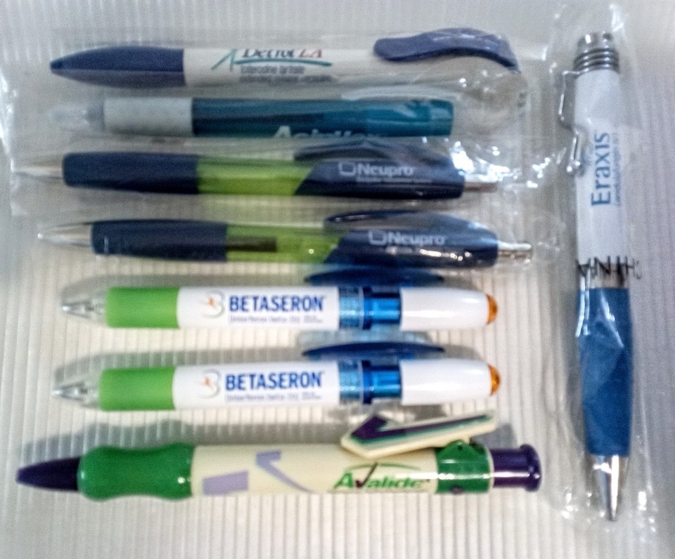Lot 8 Pharmaceutical Drug Rep Pens Medical, Collectibles, New Ink ...