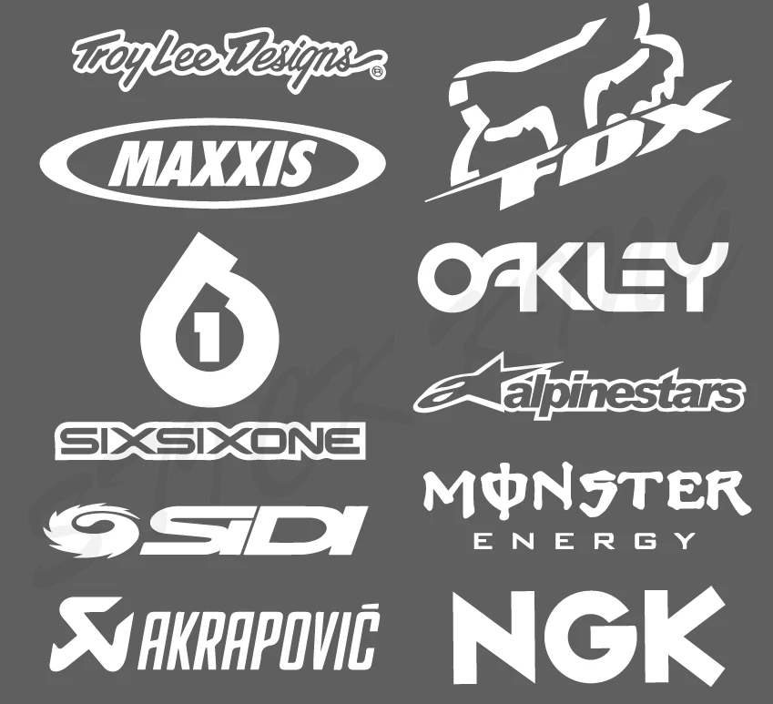 Motocross Sponsor Logos
