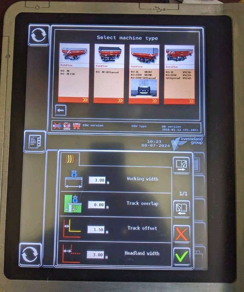 Kverneland IsoMatch Tellus PRO Terminal A136039000 Display GEOcontrol ...
