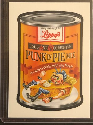 2017 Topps Garbage Pail Kids GPK Thanksgiving #9 Lippy's Punk in Pie ...