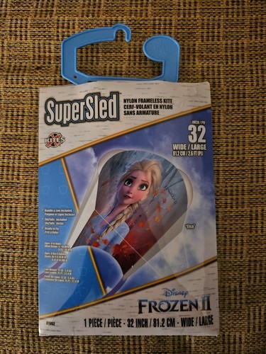Disney Frozen Elsa Princess Kite 32" Wide Nylon Frameless SuperSled X ...