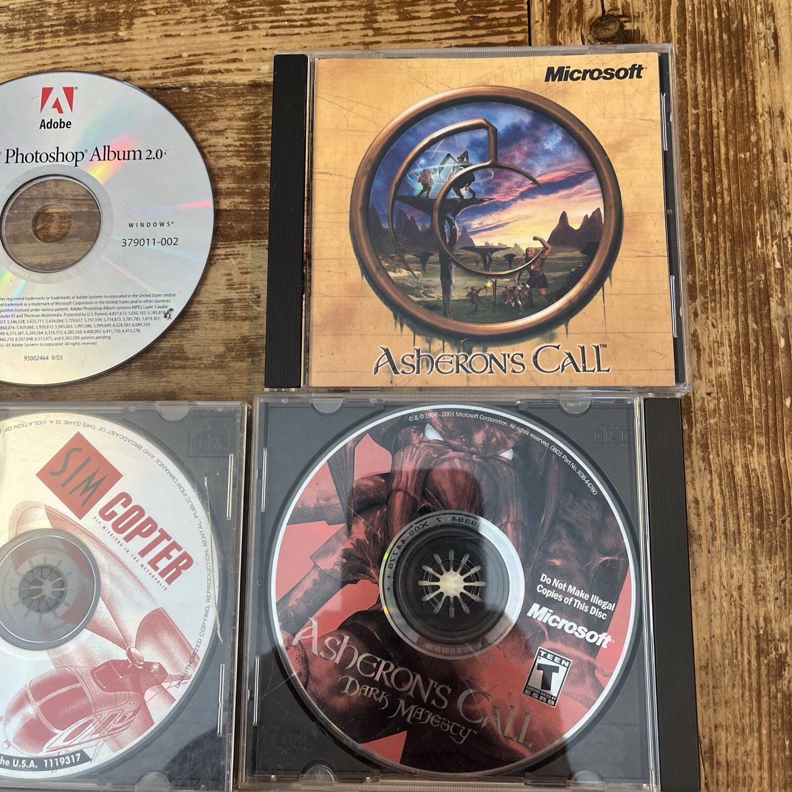 Lot of 12 Windows PC CD-ROM Software Games 1990s and Early 2000s ...