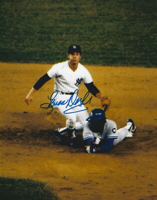 Brian Doyle Autographed Signed 8x10 Photo - NY Yankees Oakland A's WSC ...