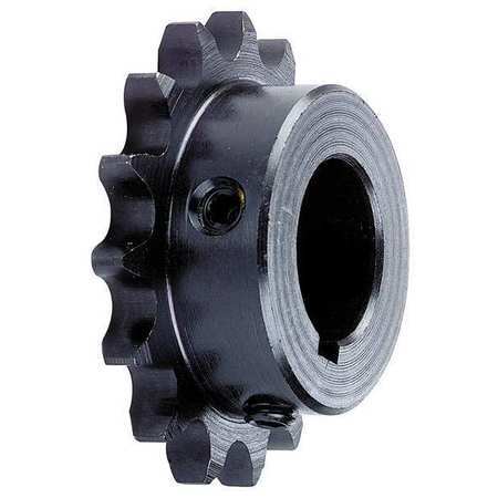 Tsubaki 35B22f-3/4 Single Strand Sprocket, 35 Chain Size, 3/4 Bore Dia ...