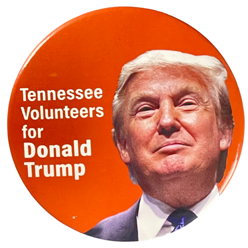Tennessee Volunteers for Trump 2024 Politics Button Badge Pinback ...