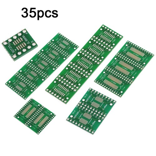 35 Pcs IC Adapter Board SSOP Board PCB Conversion Socket TSSOP8 12*12mm ...
