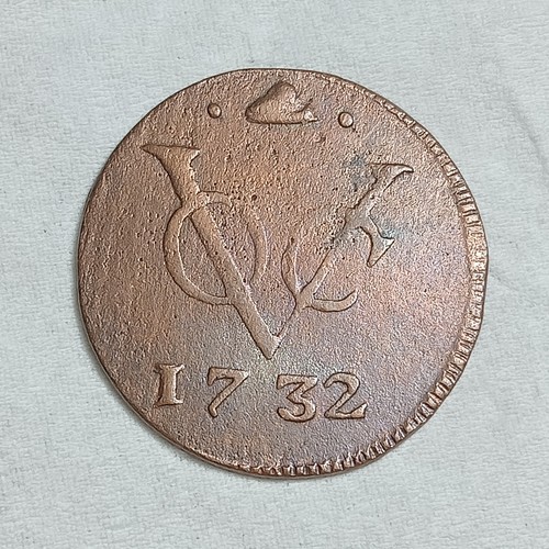 Eb300 - VOC Coin 1732 Gelderland Duit High Grade | eBay