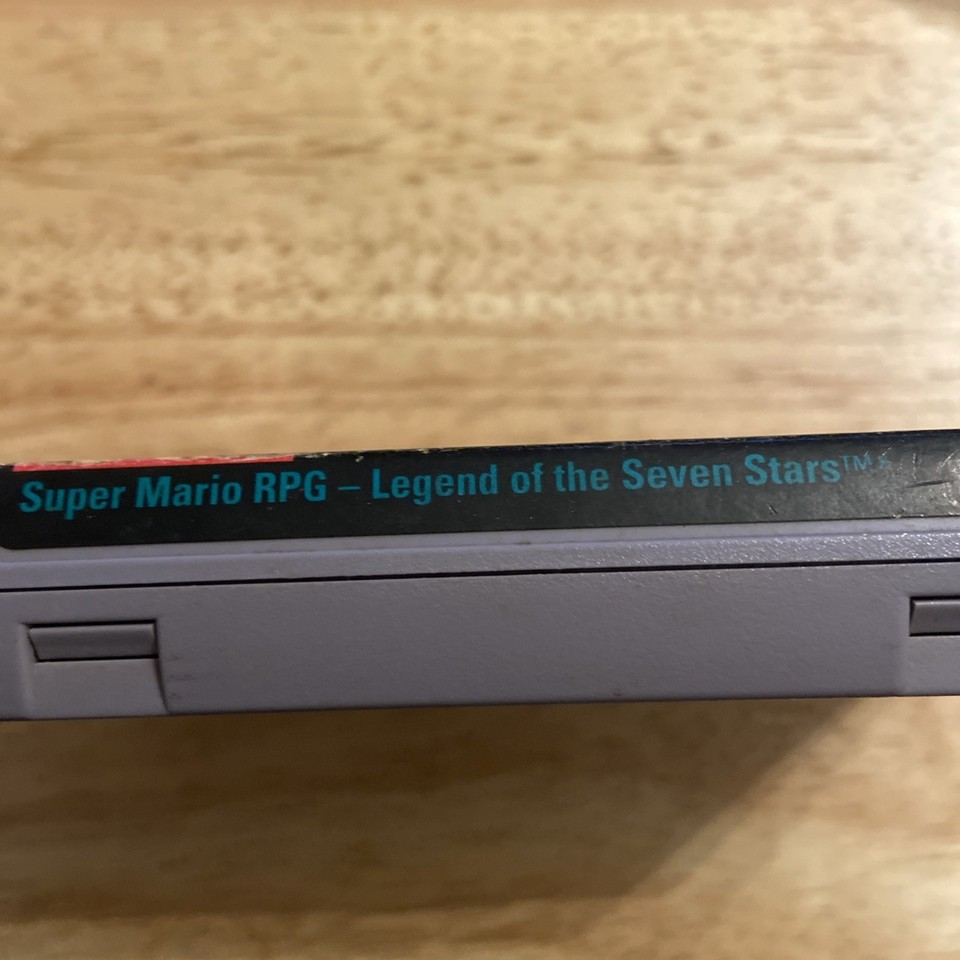 Super Mario RPG SNES Cartridge Nintendo RPG Game | eBay