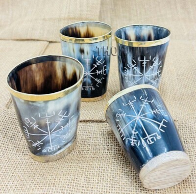 Viking Drinking Horn Cups Drinking Tankards Viking Horn Cup ,short ...