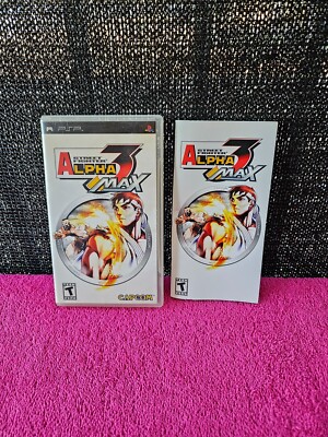 Street Fighter Alpha 3 MAX (Sony PSP, 2006) NO DISK 13388270033 | eBay