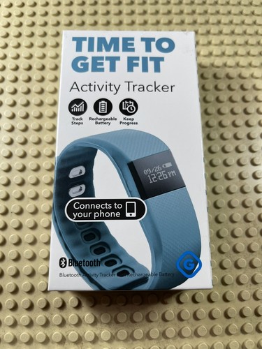 GEMS - Bluetooth Activity / Step Tracker W/app (Teal) New “fit Bit ...
