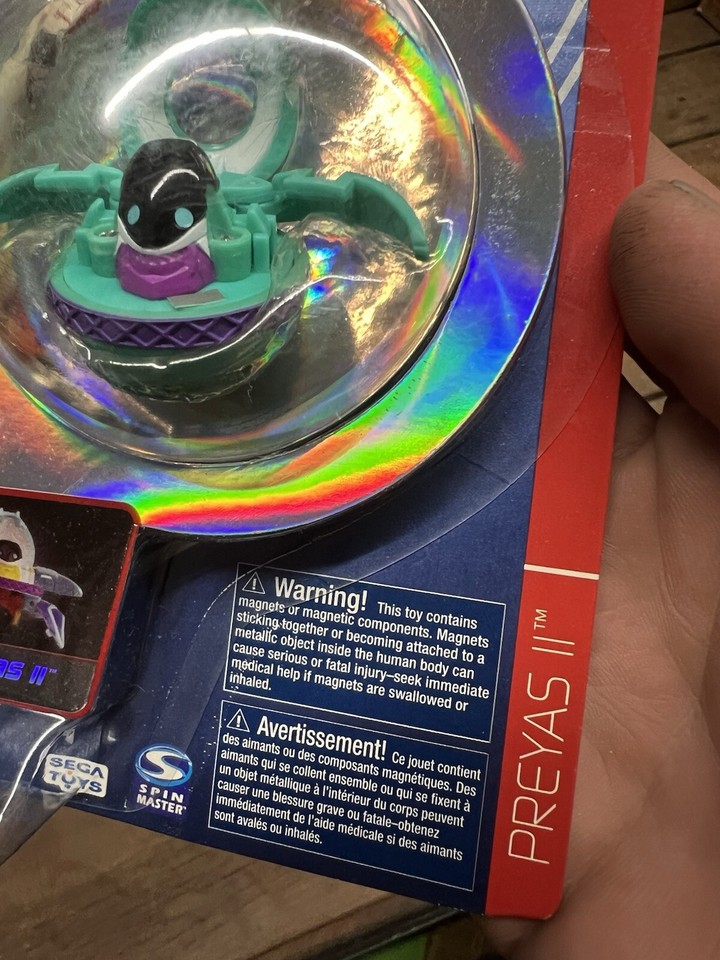 Bakugan B2 Preyas II 2 Angelo/Diablo Green Ventus Special Attack Battle ...