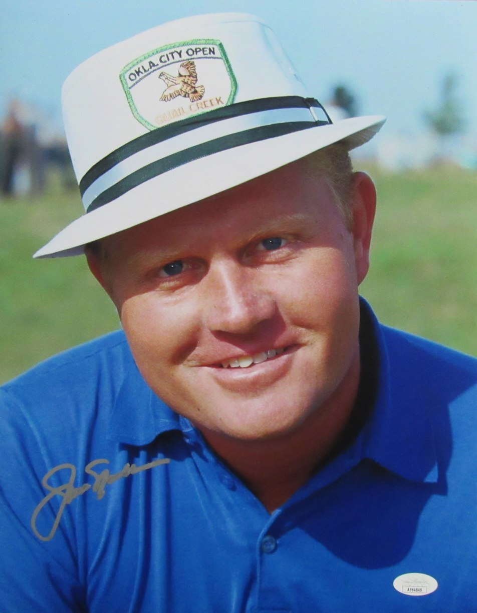 Jack Nicklaus Golf Memorabilia & Signed Golf Collectibles