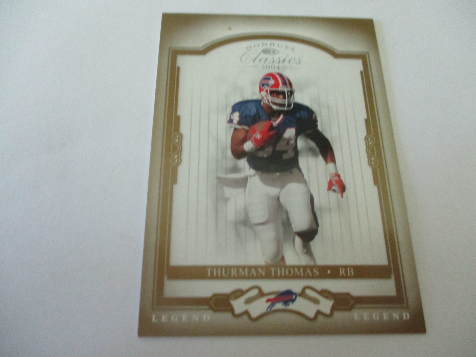 2004 Donruss Classics Silver Thurman Thomas Card #148 Serial #1058/2000 ...