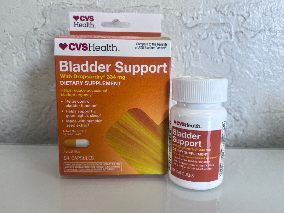 CVS Bladder Support Dropsordry 334mg 54 Capsules Exp 10/2020 for sale ...