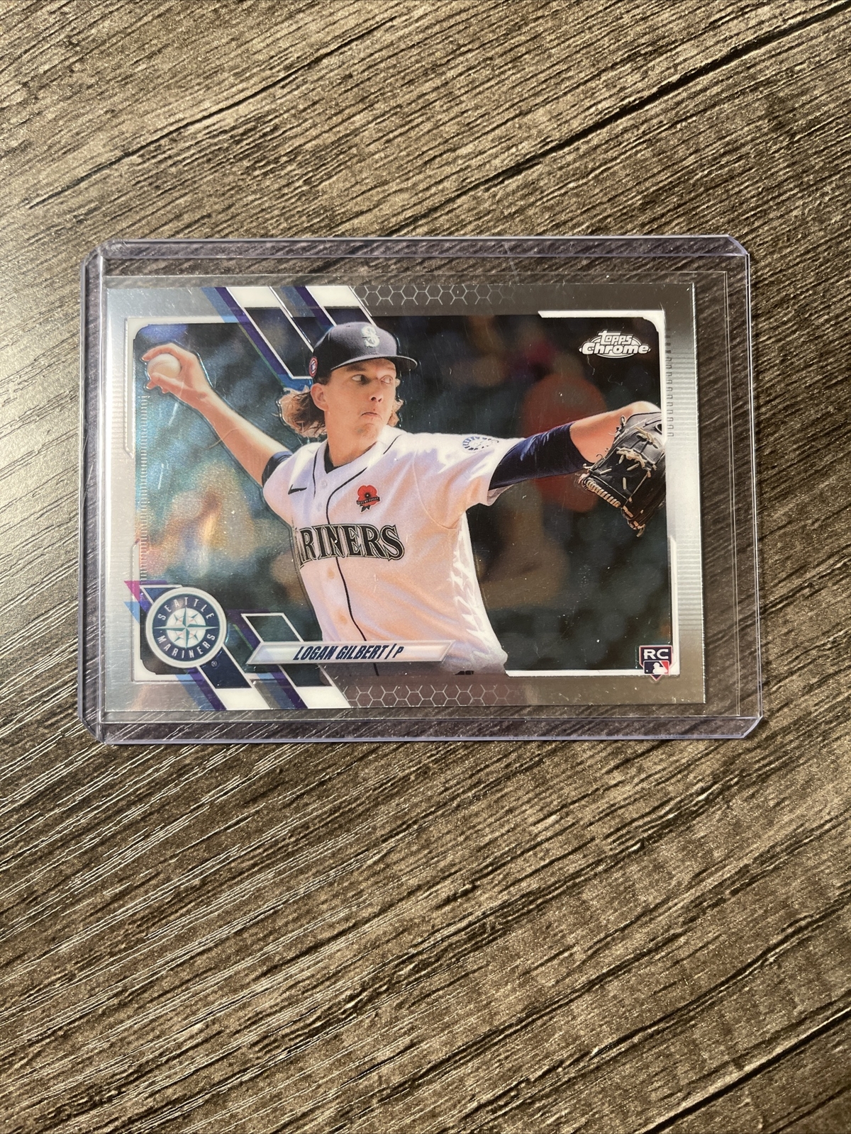 Logan Gilbert RC 2021 Topps Chrome Update USC70 Mariners Rookie | eBay