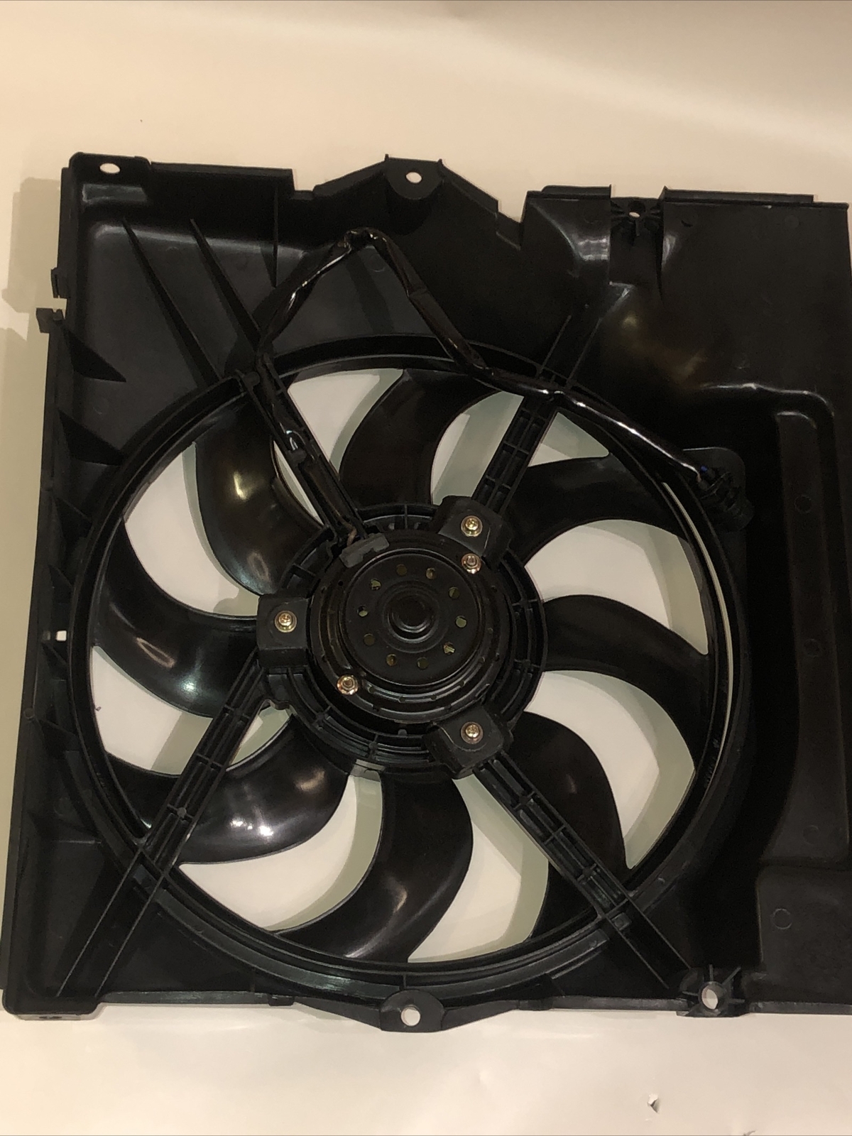 Condenser fan assembly without controller PN#64508364093 For BMW SEE ...