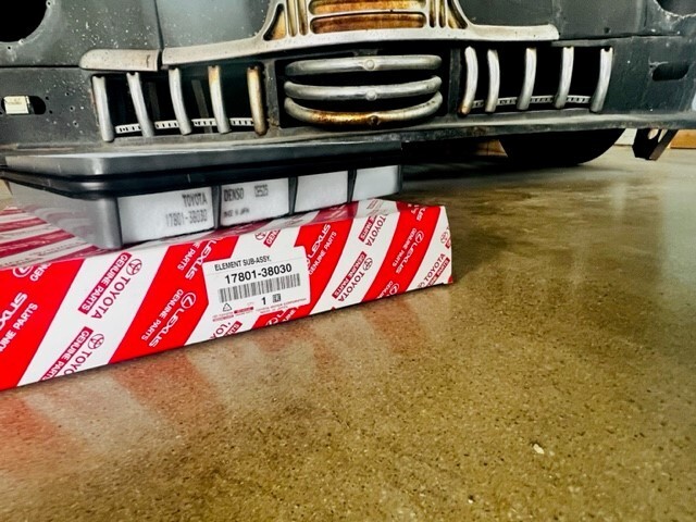 Toyota Landcruiser (2008-2015) OEM Genuine FACTORY ENGINE AIR FILTER ...