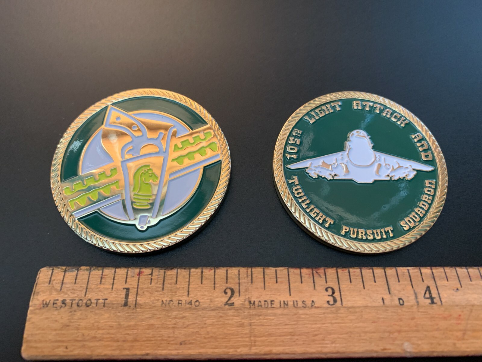 VA-105 Gunslingers Challenge Coin - Large & Beautiful - FREE SHIPPING ...