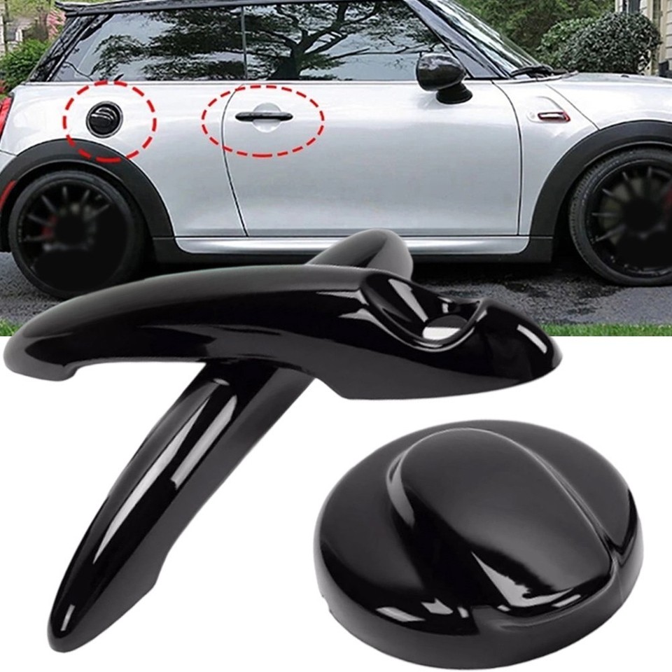 Door Handle Covers with Gas Tank Cover for MINI R56 Cooper S 2006 to ...