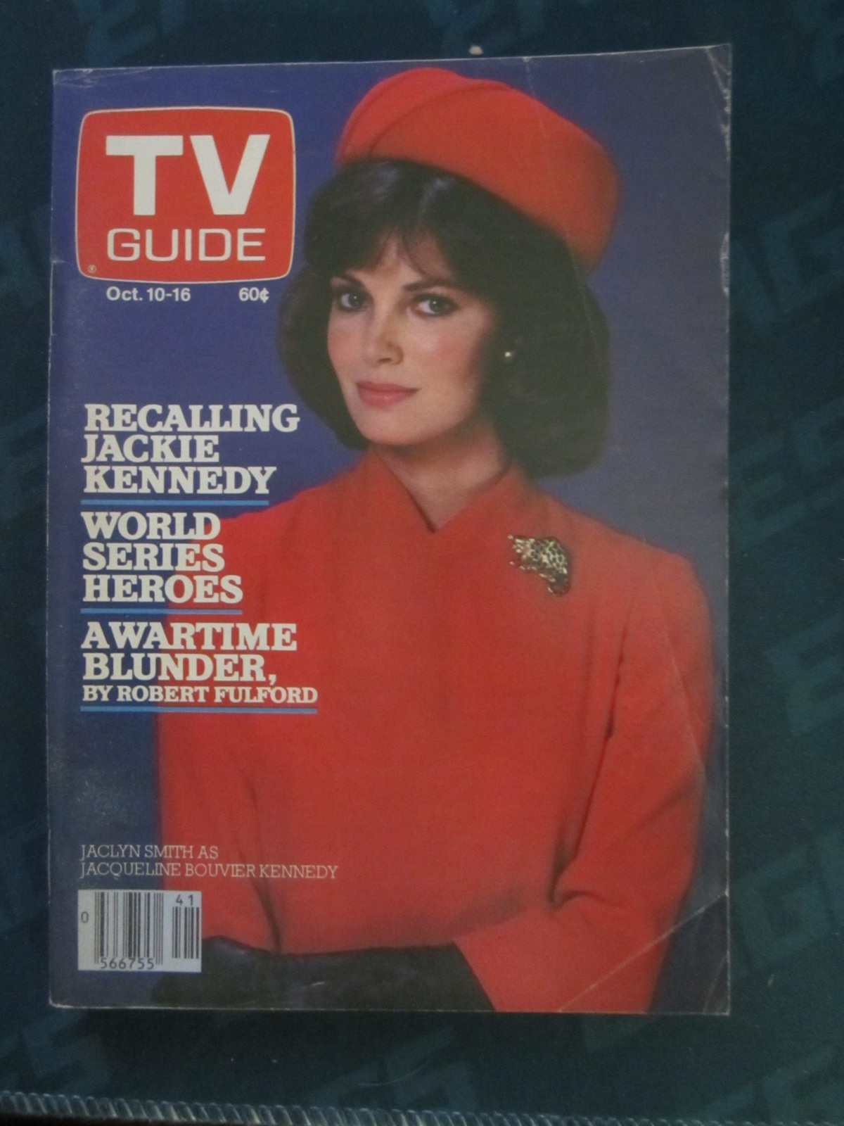 TV Guide October 1981 Jaclyn Smith Jacqueline Kennedy RARE Canada No ...