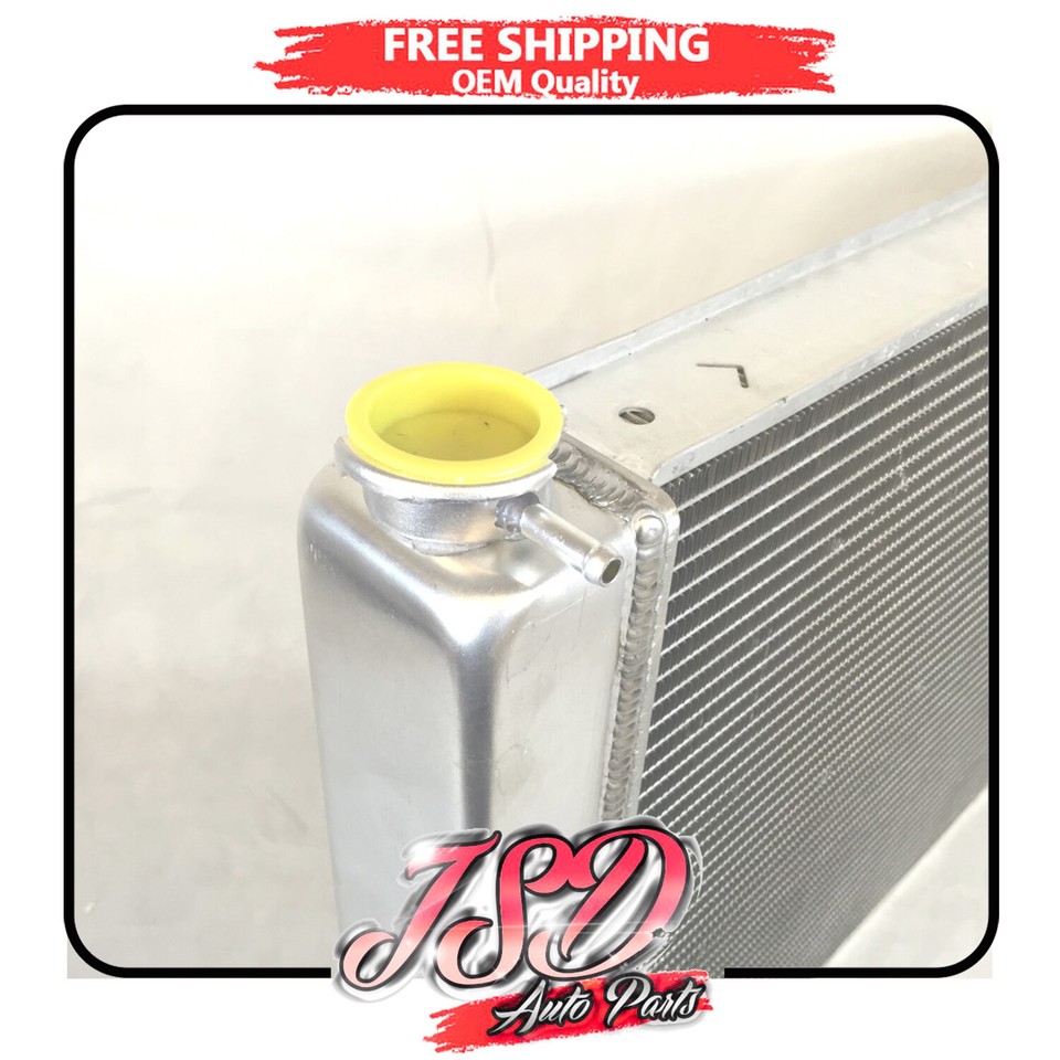 NEW Aluminum Universal Racing Radiator Fabricated 24" x19" x3" For Ford ...
