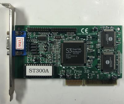 S3 Trio3D 4MB AGP Graphics Card- ST300A | eBay