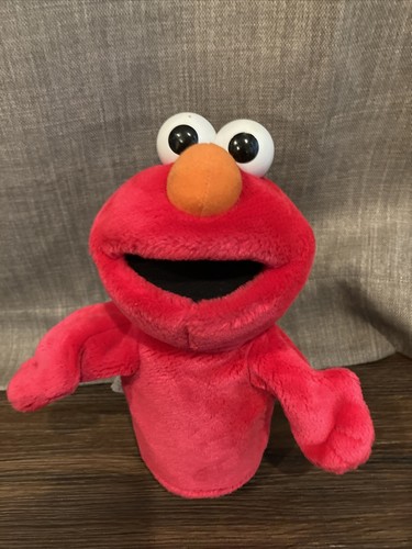 Elmo Sesame Street Workshop Fisher Price Mattel Plush Stuffed Animal ...