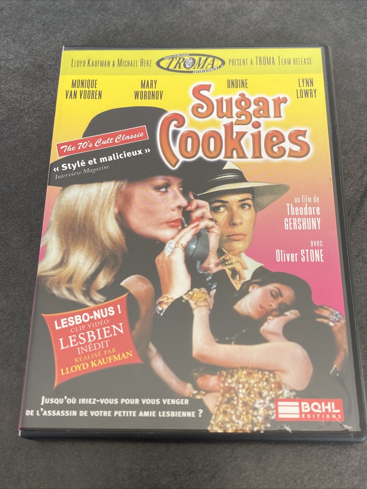 SUGAR COOKIES DVD 1971 THEODORE GERSHUNY MONIQUE VAN VOOREN OLIVER ...