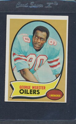 1970 Topps #120 George Webster Oilers EX *4967 | eBay