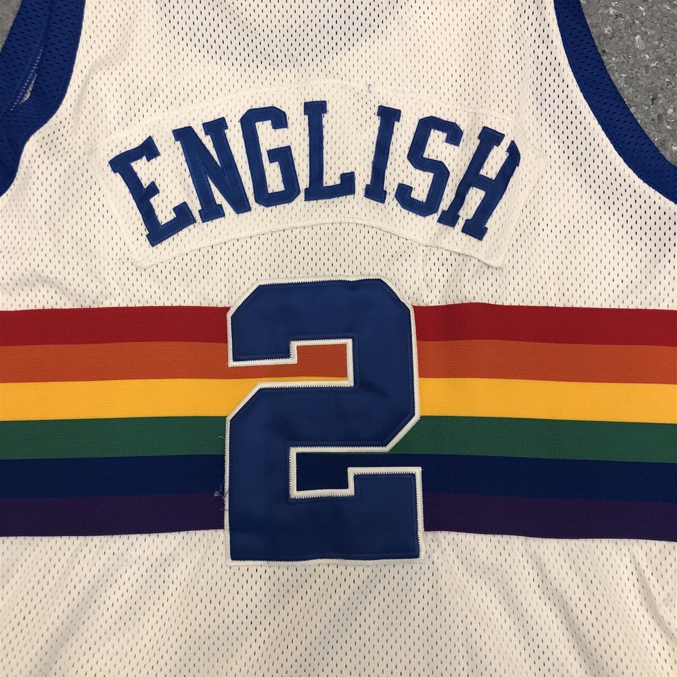 Denver Nuggets Alex English 1964/65 Jersey Mitchell & Ness Hardwood ...