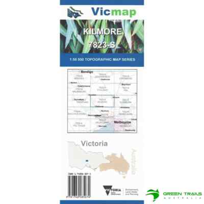 Vicmap Kilmore 7823-S 50K Topographical Map 2024 | eBay Australia