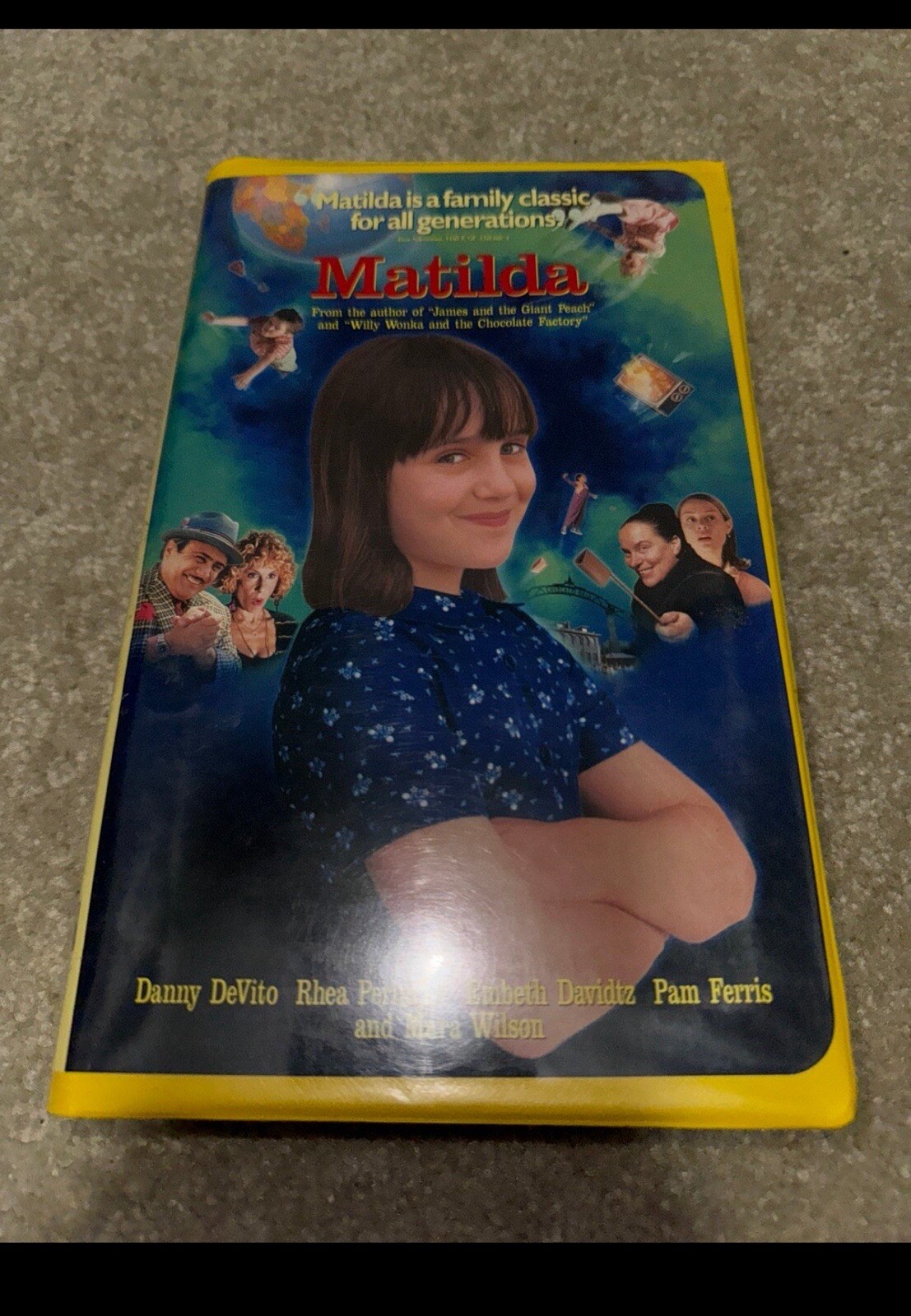 Matilda (VHS, 1996, Clam Shell Case Closed Captioned) 43396868601| eBay