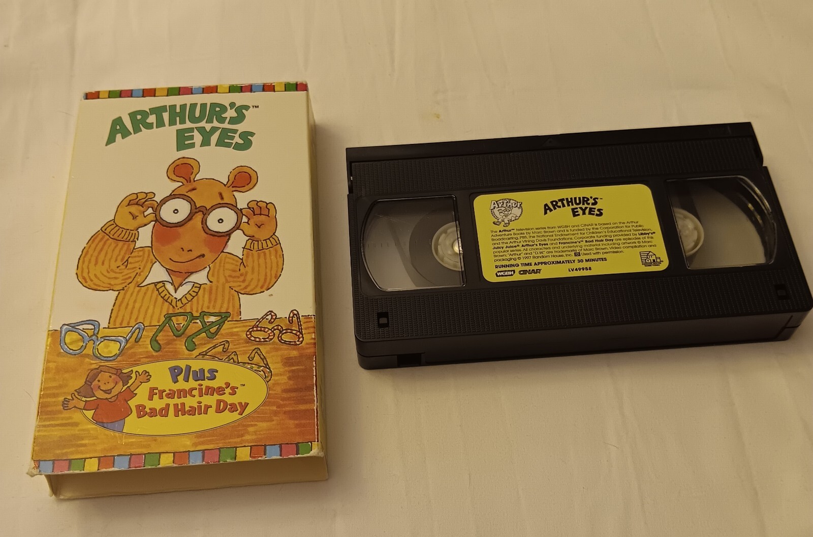Arthur - Arthurs Eyes (VHS, 1997) 74644995831 | eBay
