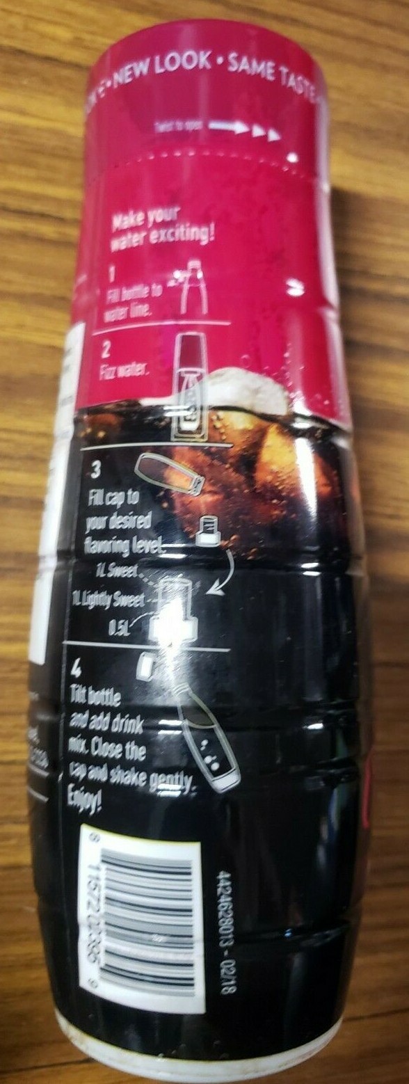 SodaStream 1424228010 Fountain Style Sparkling Black Cherry Cola Drink ...