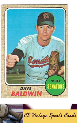 1968 Topps #231 Dave Baldwin | eBay