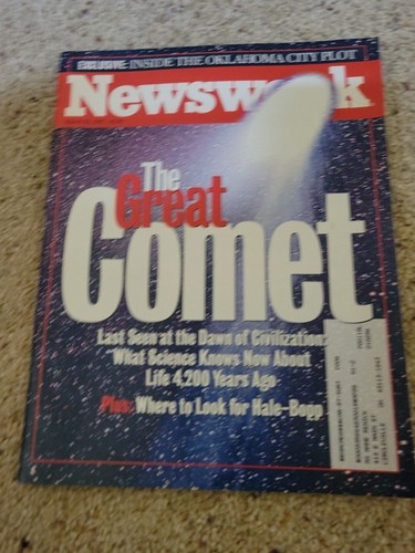 NEWSWEEK MAGAZINE - THE GREAT COMET March 23, 1997 - Excellent ...
