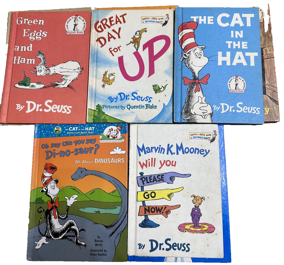 Lot of 10 Hardcover Hardback Dr Seuss Books Very Nice Books Very Clean ...