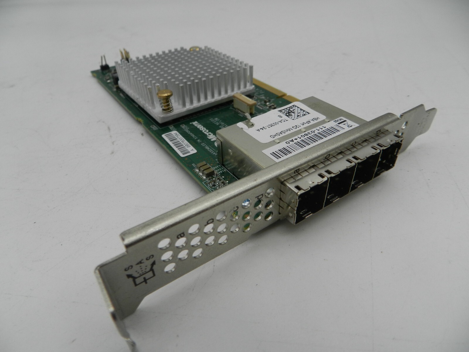 NetApp 111-03801+A0 X2071A 4-Port 12GB MiniSASHD HBA PCIe Storage ...