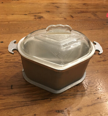 VINTAGE GUARDIAN SERVICE WARE TRIANGLE TRIANGULAR ALUMINUM PAN WITH ...