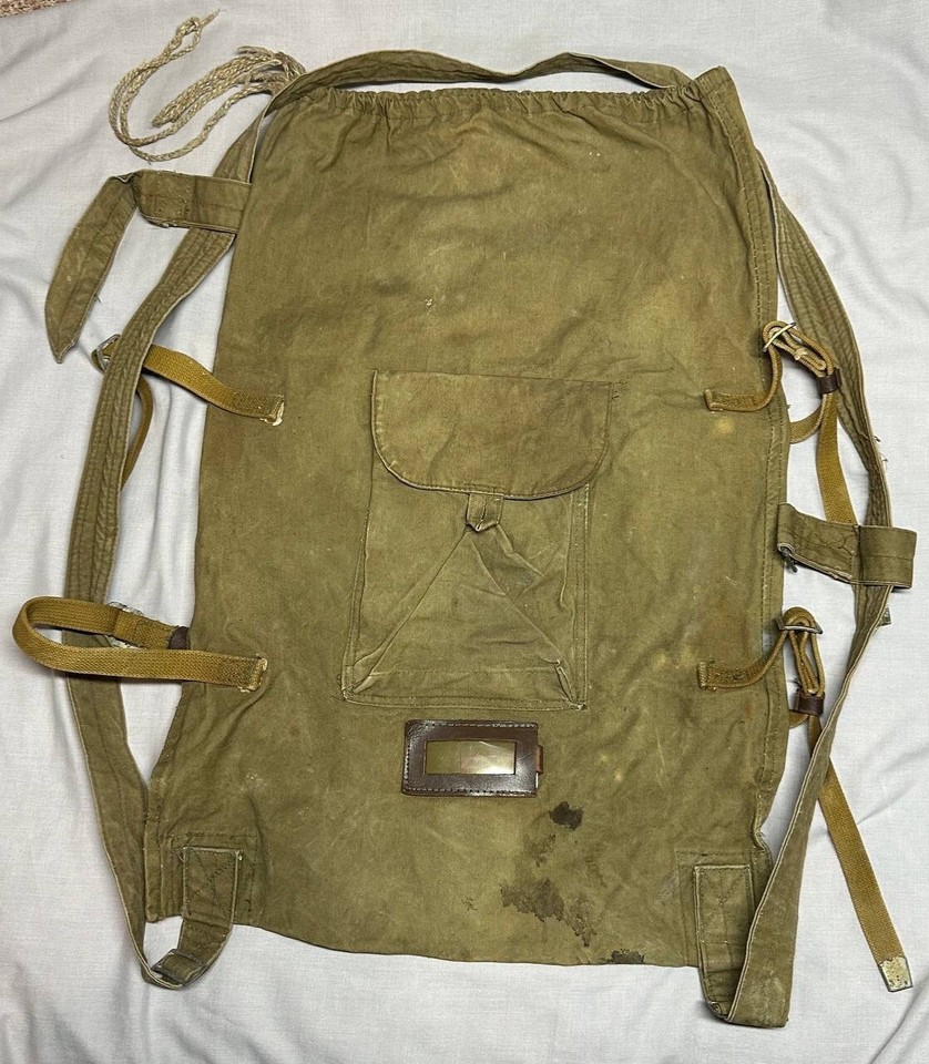 Soviet Military Bag Army Soldier Backpack USSR Veshmeshok Rucksack ...
