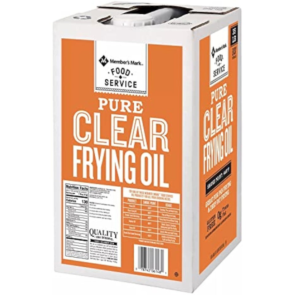Bakers & Chefs Clear Frying Oil, 35 Pound | eBay