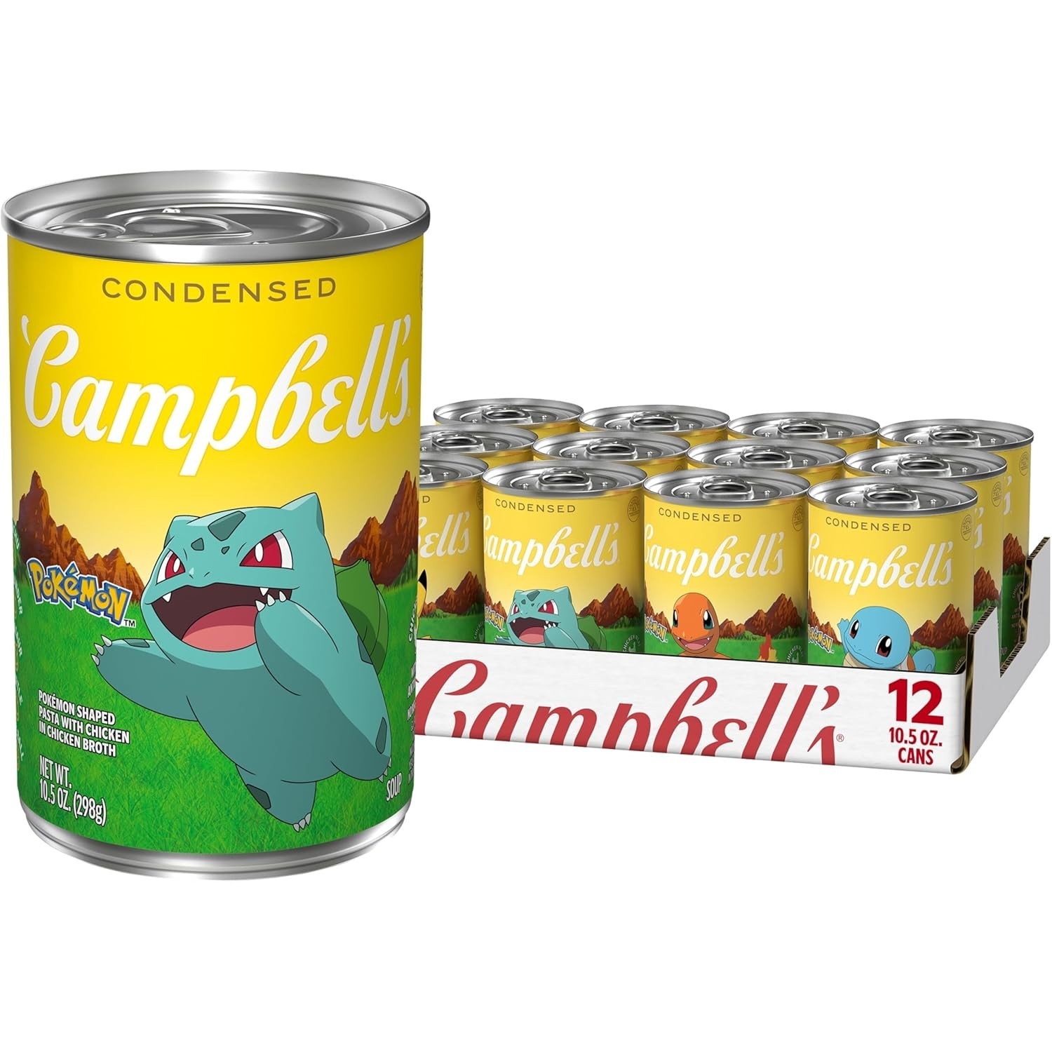 Campbells Limited Edition Pokemon Soup Cans - Sealed 12 Pack - | eBay