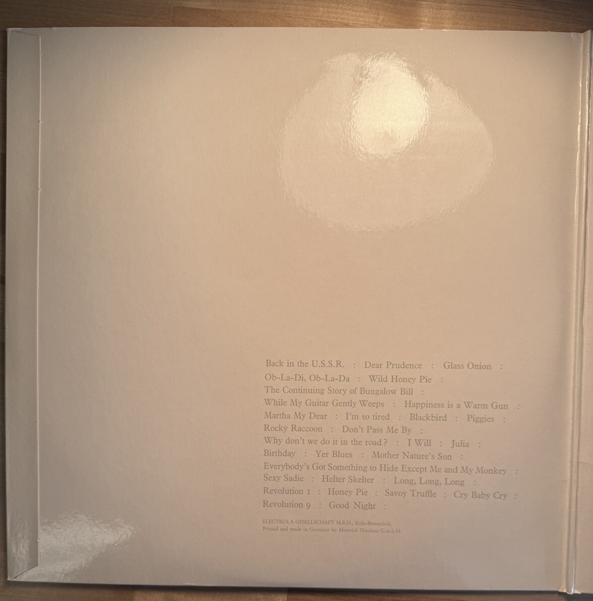 Beatles The White Album Vinyl Stereo Record - Original, Vintage First ...
