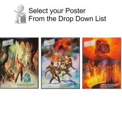 1980 Original BORIS Star Wars:ESB Coca Cola/Burger Promo Posters- Your ...