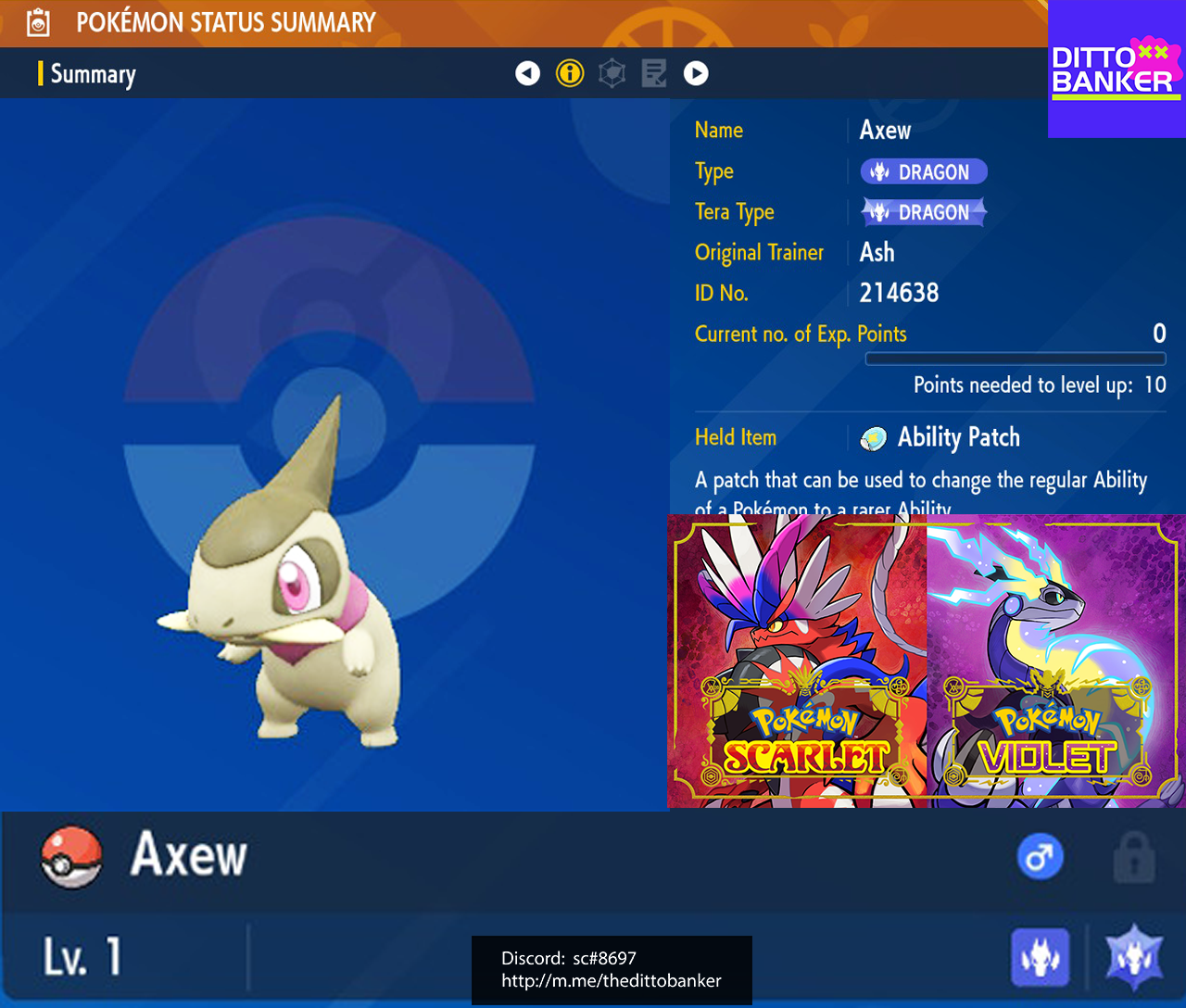 Shiny Axew