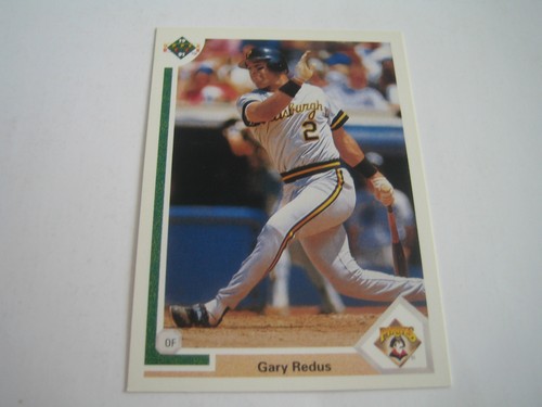 1991 UPPER DECK BASEBALL GARY REDUS CARD #38***PITTSBURGH PIRATES*** | eBay