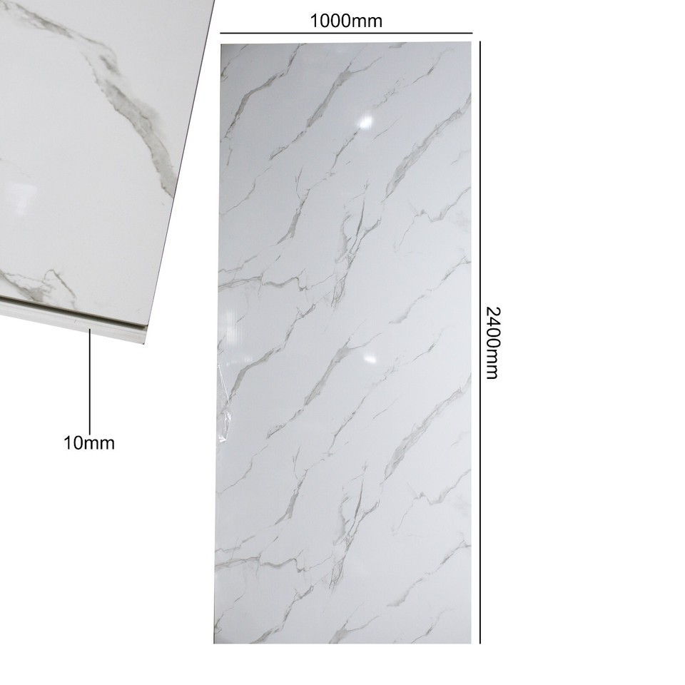 PVC Marble Shower Wet Wall Panels Bathroom Panel Kitchen Cladding ...