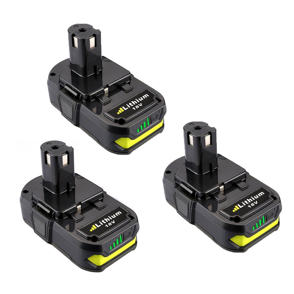 1-2Pack For RYOBI Plus P108 18V 12Ah High Capacity Battery 18 Volt ...