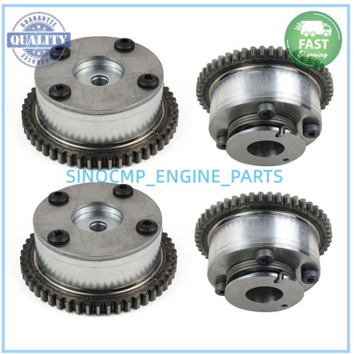 4PCS Camshaft Adjuster Gear 24350-3C112 + 24370-3C100 For Hyundai Kia 3 ...